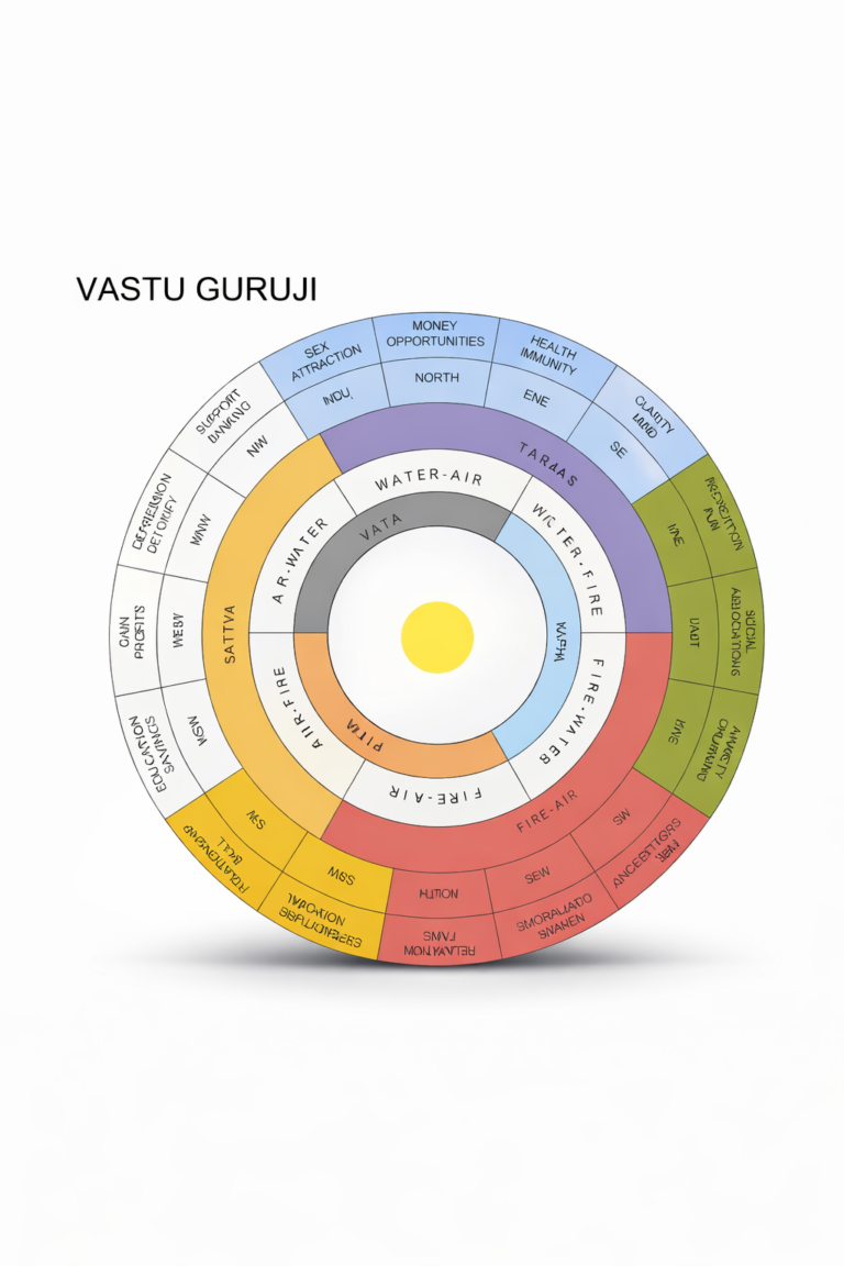 Devta Chakra With Elements (Autocad File DWG)